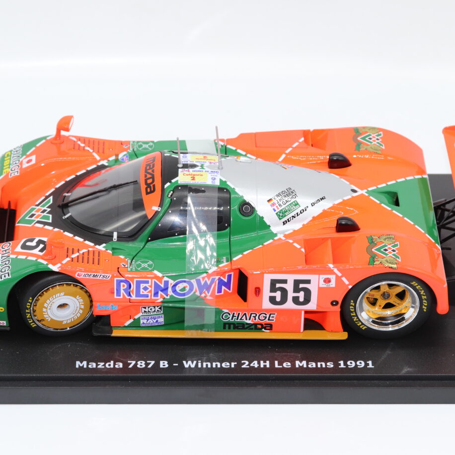 WERK83 1.18 MAZDA 787B 1991 Le Mans winner ( W1802701 ) - Eurospec
